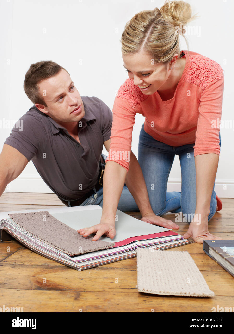 Carpet sample book hi-res stock photography and images - Alamy