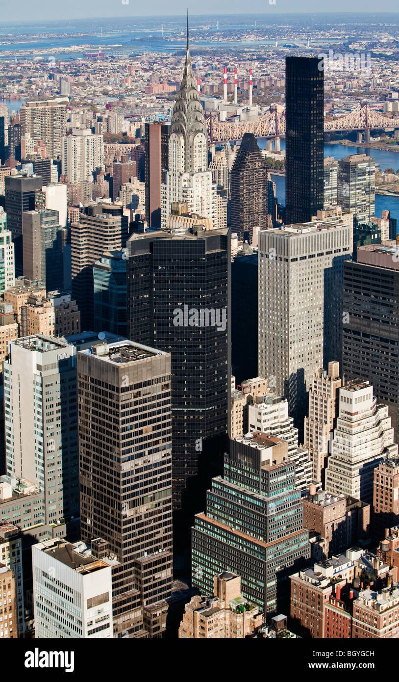 Aerial view of Manhattan Stock Photo - Alamy