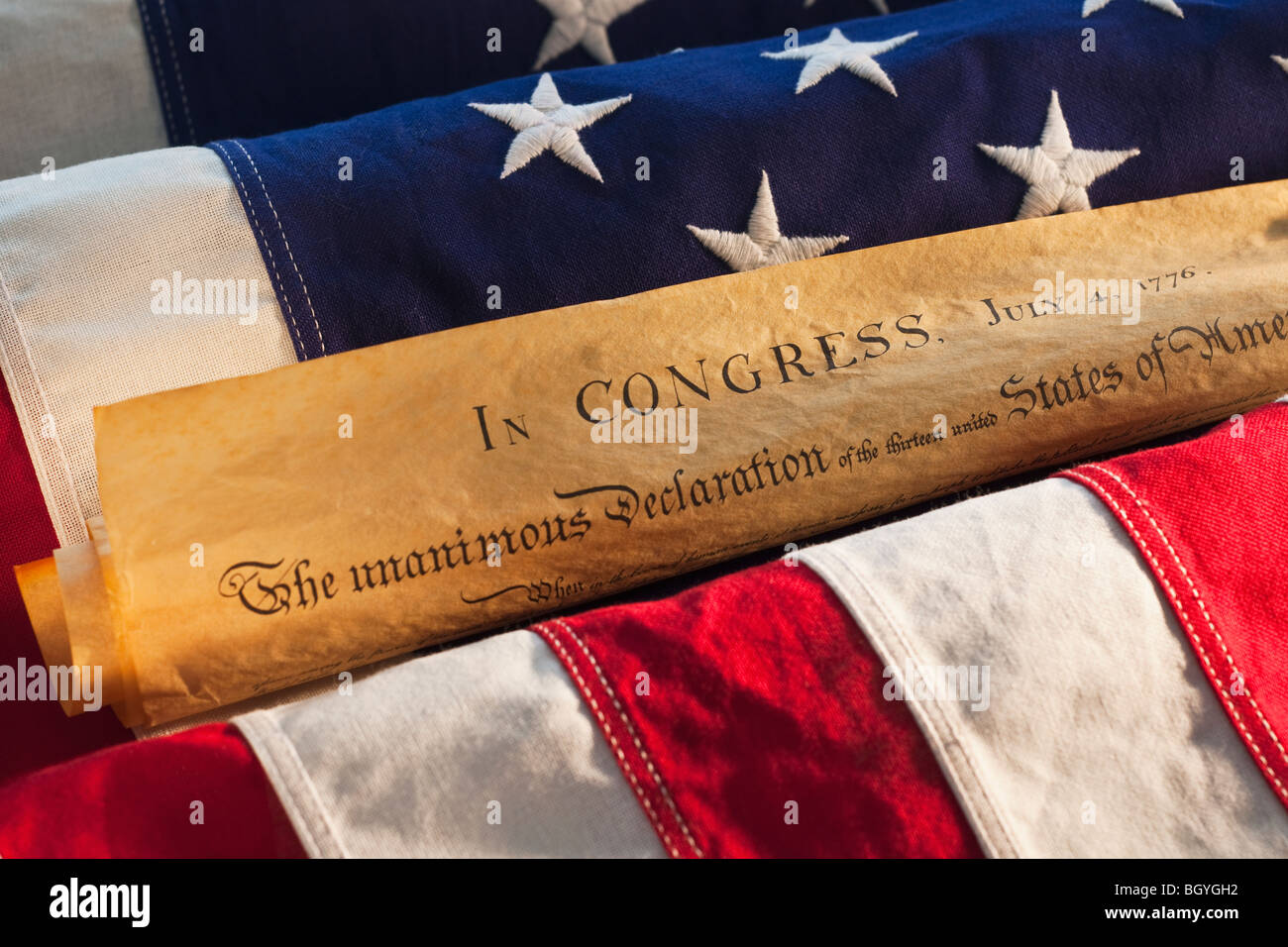 American declaration of independence hi-res stock photography and ...