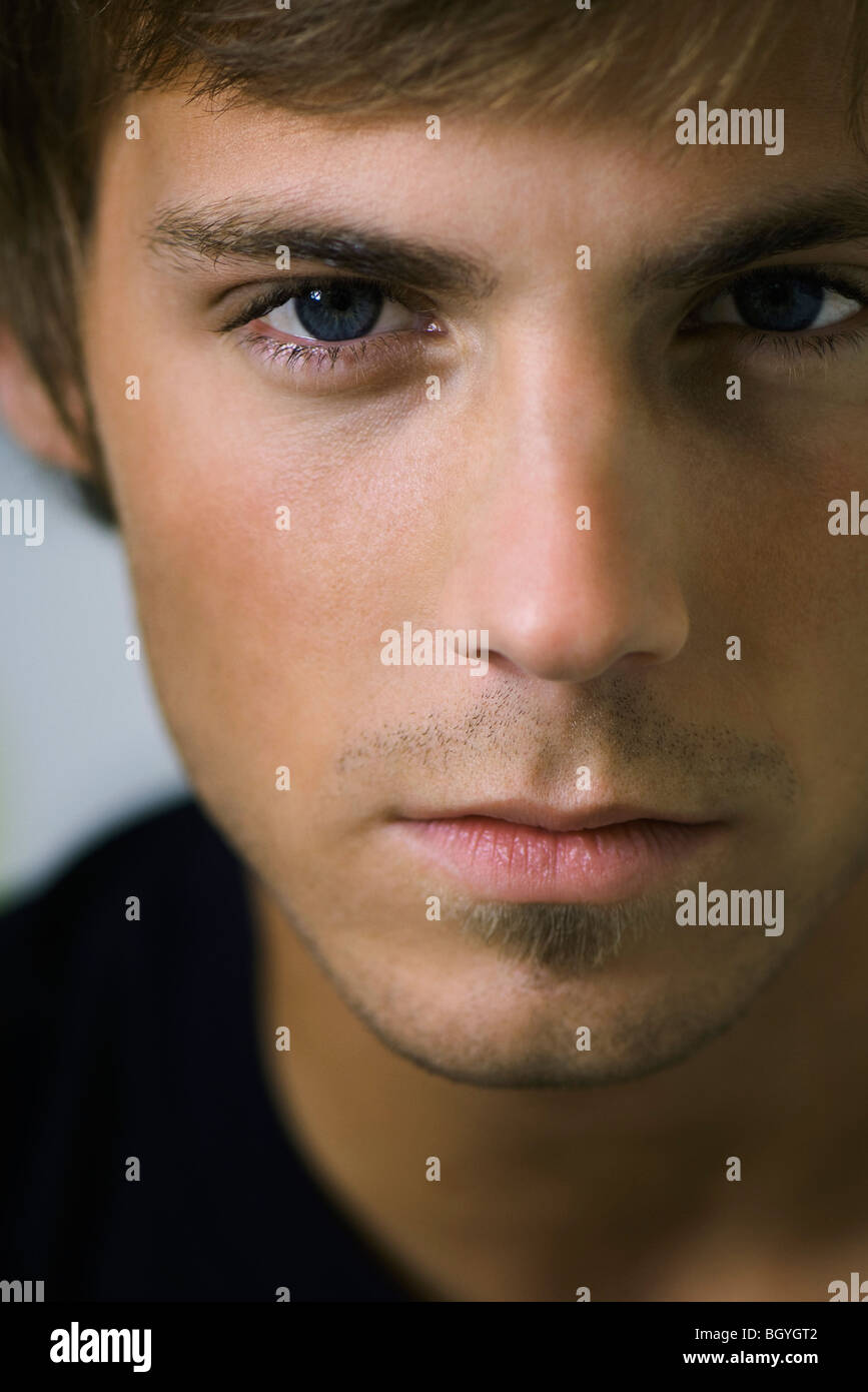 Young man, portrait Stock Photo - Alamy