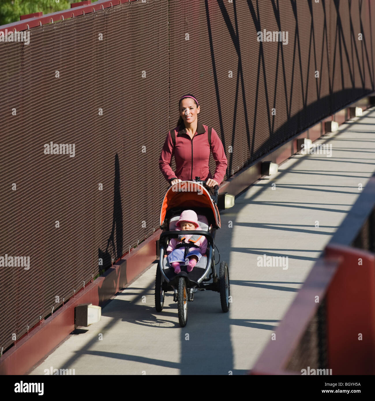 Family run stroller hi-res stock photography and images - Alamy