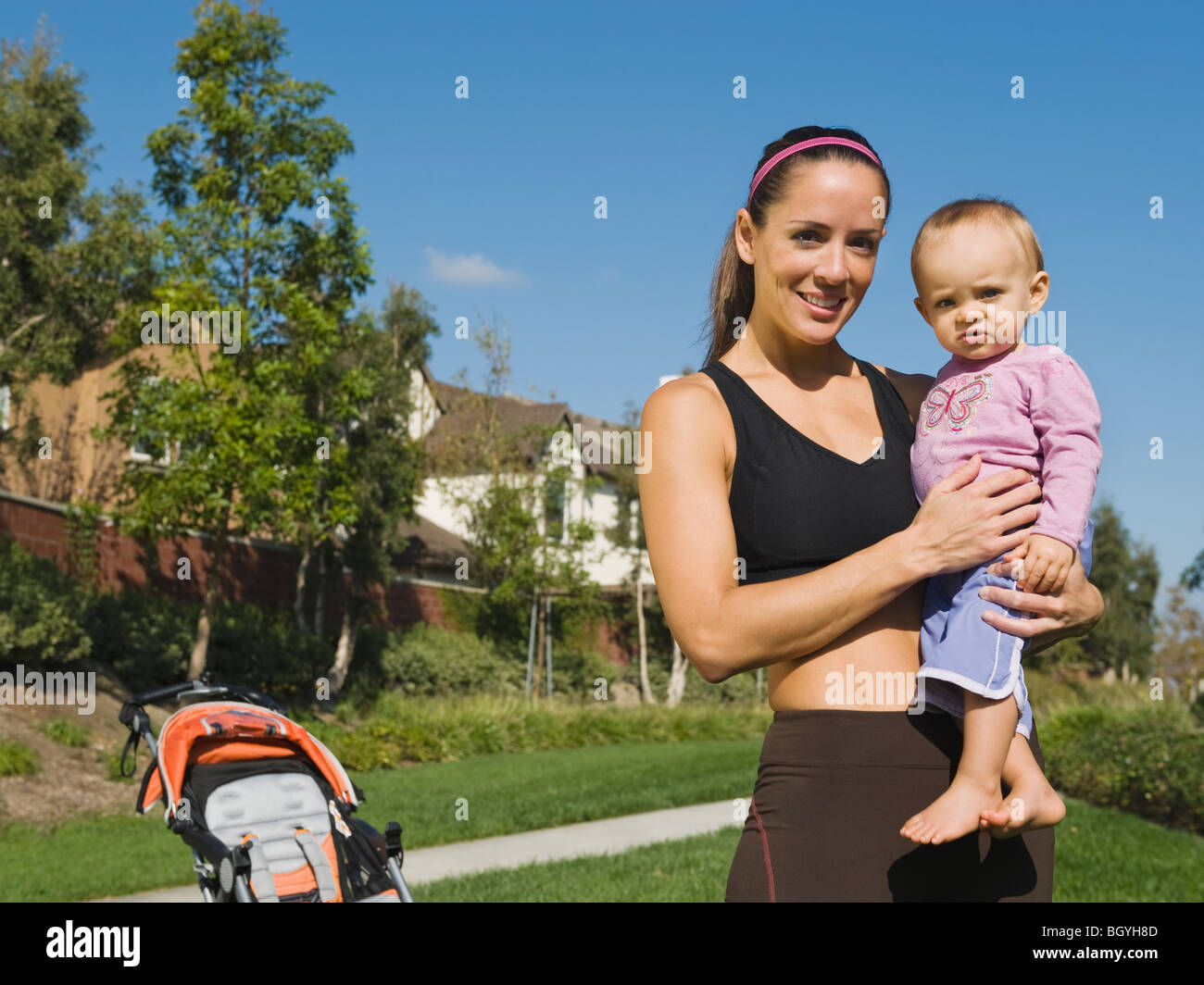 Career path woman baby hi-res stock photography and images - Alamy
