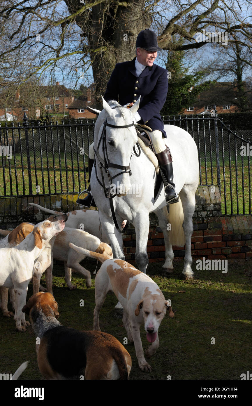 Master foxhounds hi-res stock photography and images - Alamy