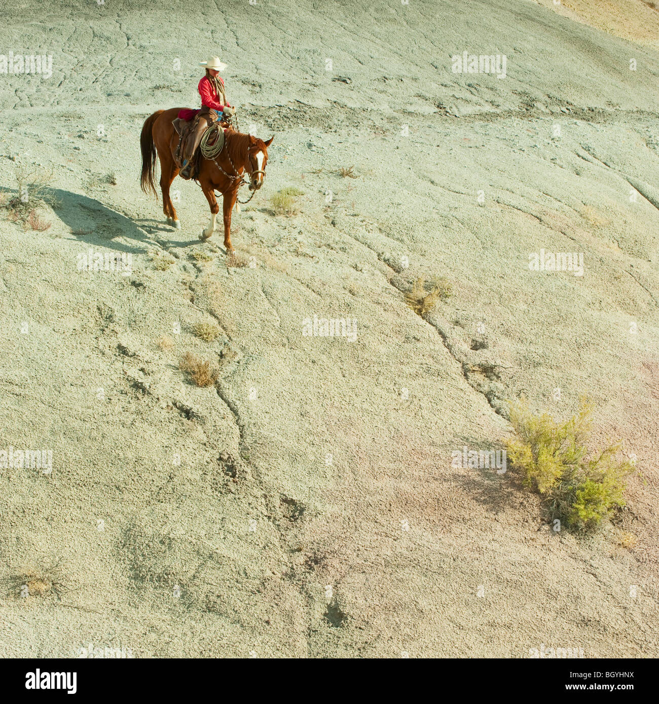Lone rider hi-res stock photography and images - Alamy