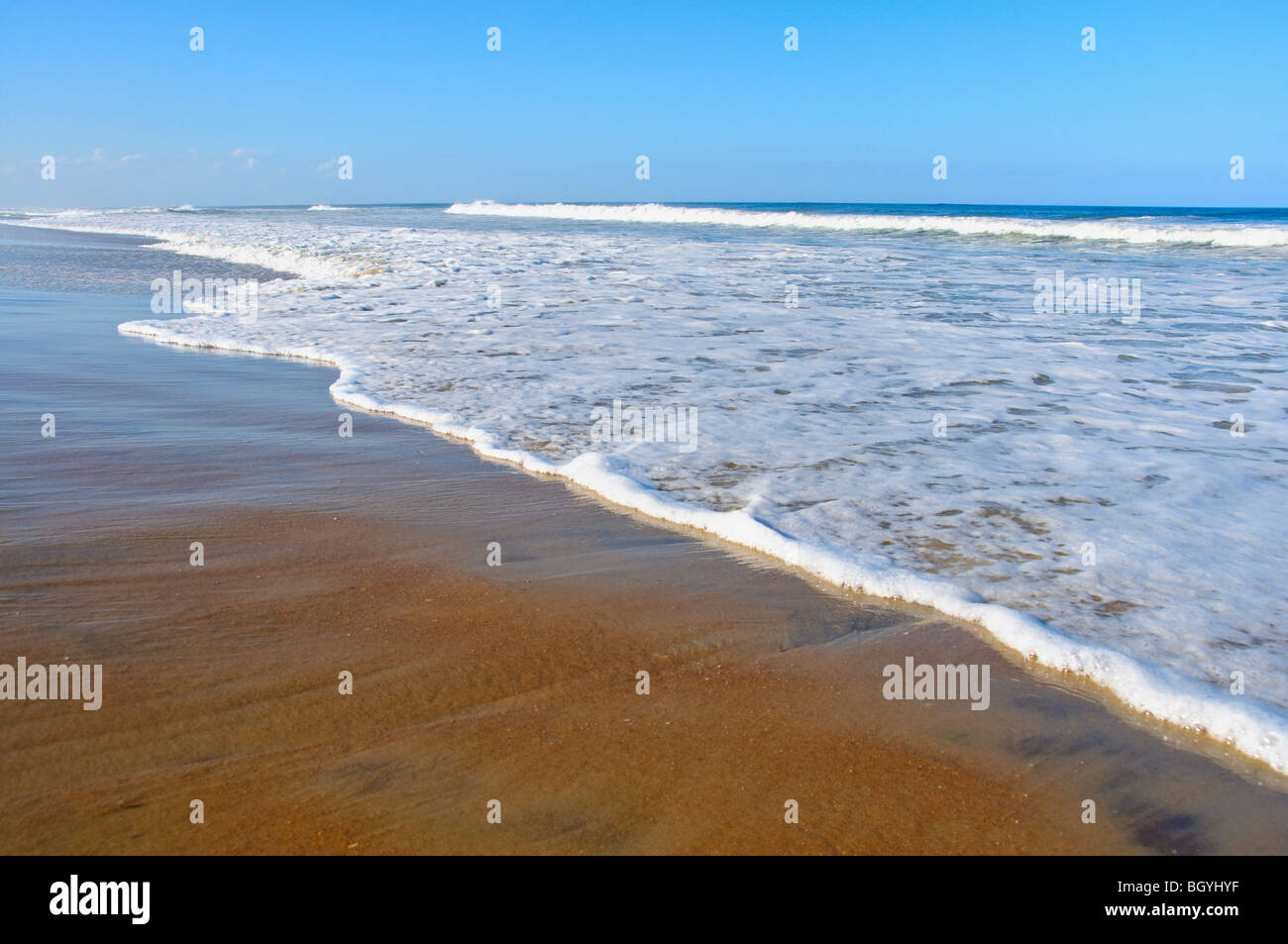Beach beaches sand shoreline seashore shore hi-res stock photography ...