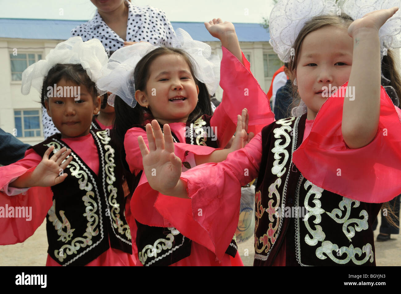 Kazakhstan school children hi-res stock photography and images - Alamy