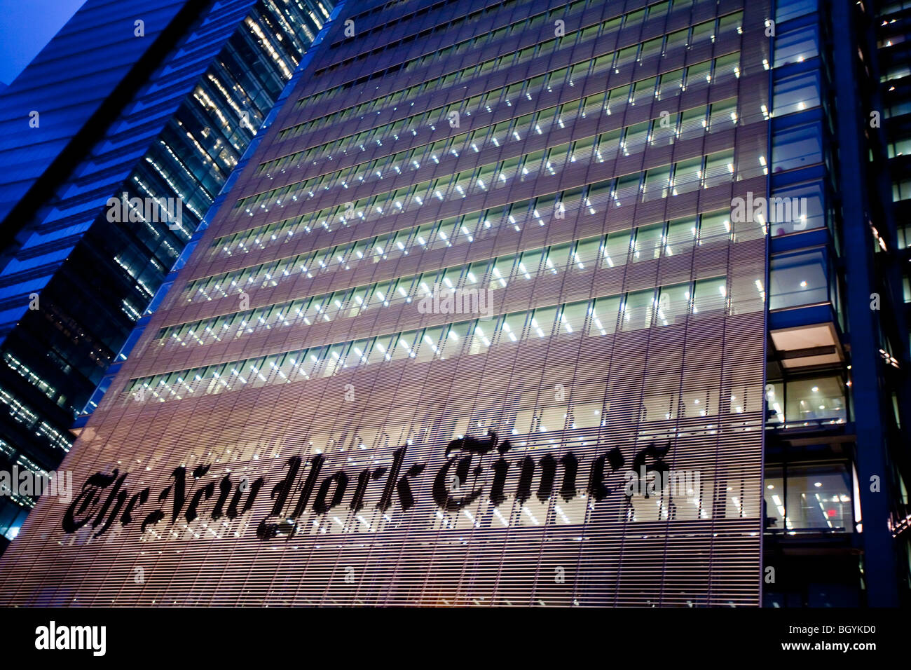 New York Times building Stock Photo - Alamy