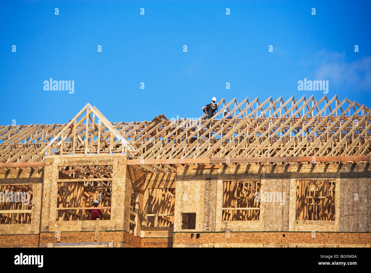 House under construction Stock Photo - Alamy