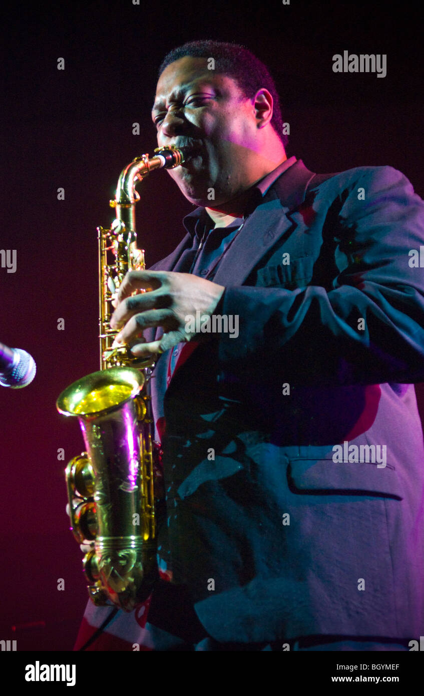 American musician sax hi-res stock photography and images - Alamy
