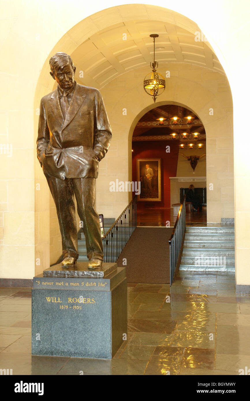 Will rogers statue hi-res stock photography and images - Alamy