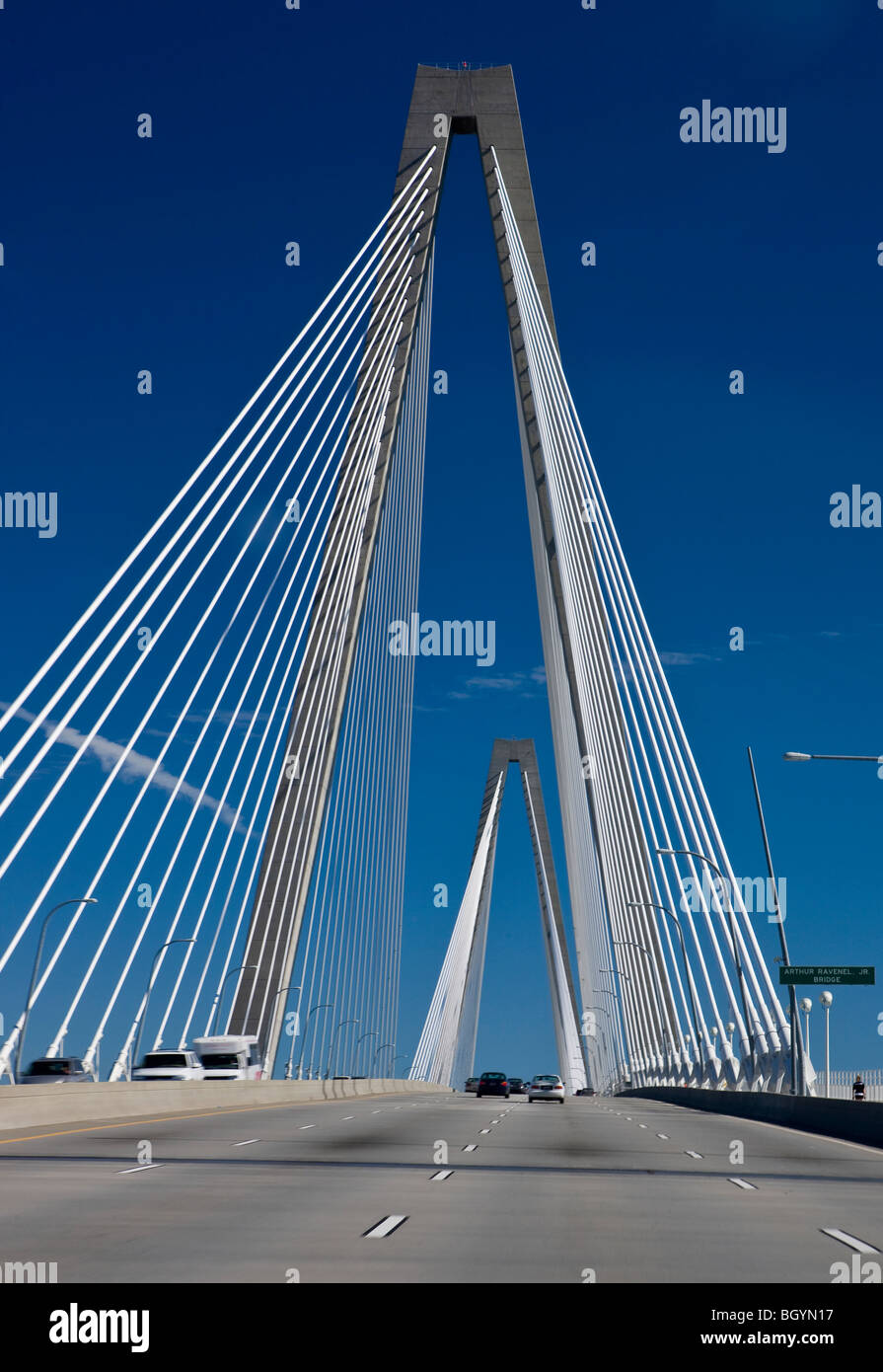 Cooper River / Ravenel Bridge, Charleston, South Carolina, United ...