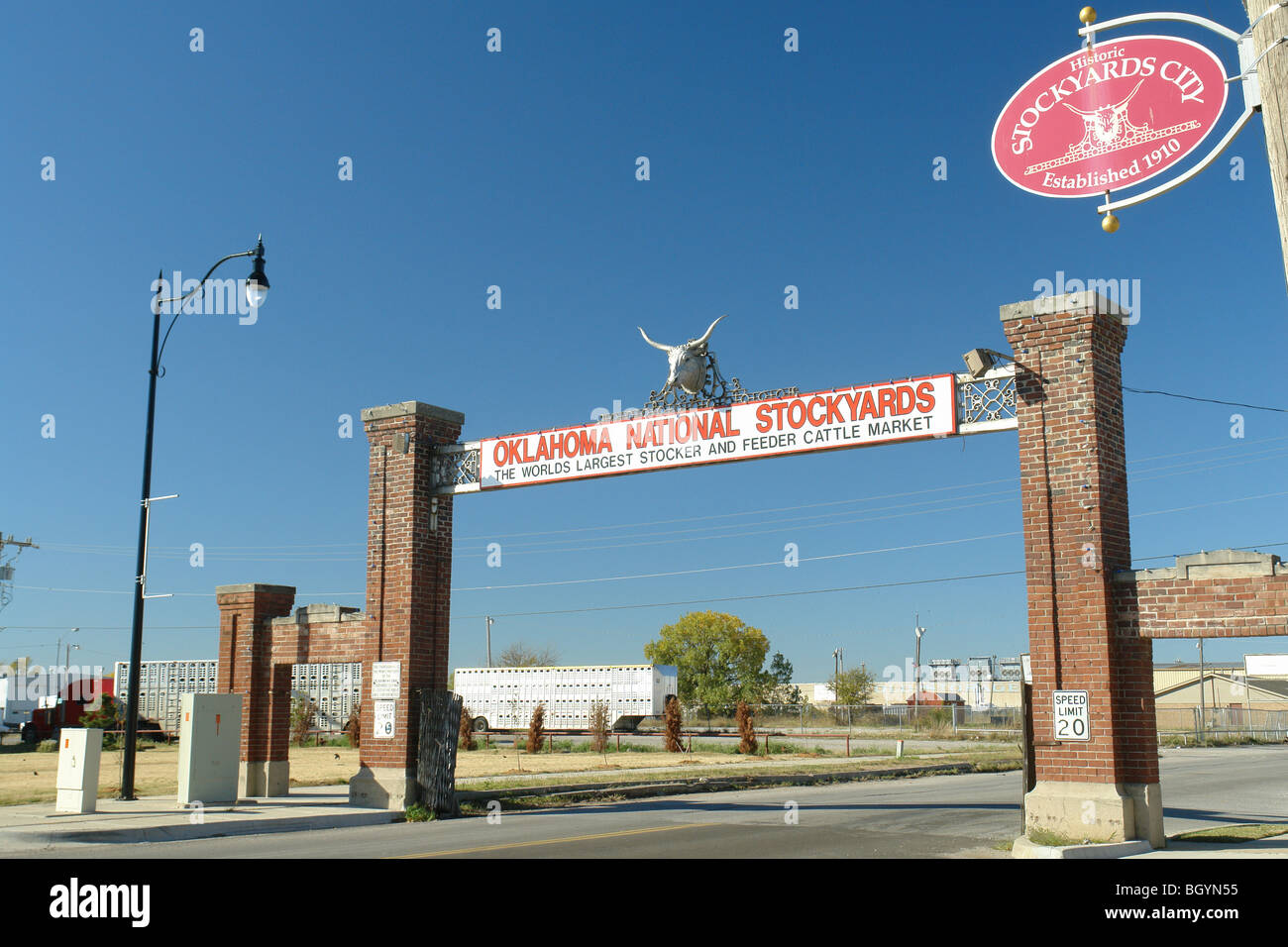 Oklahoma national stockyard hi-res stock photography and images - Alamy