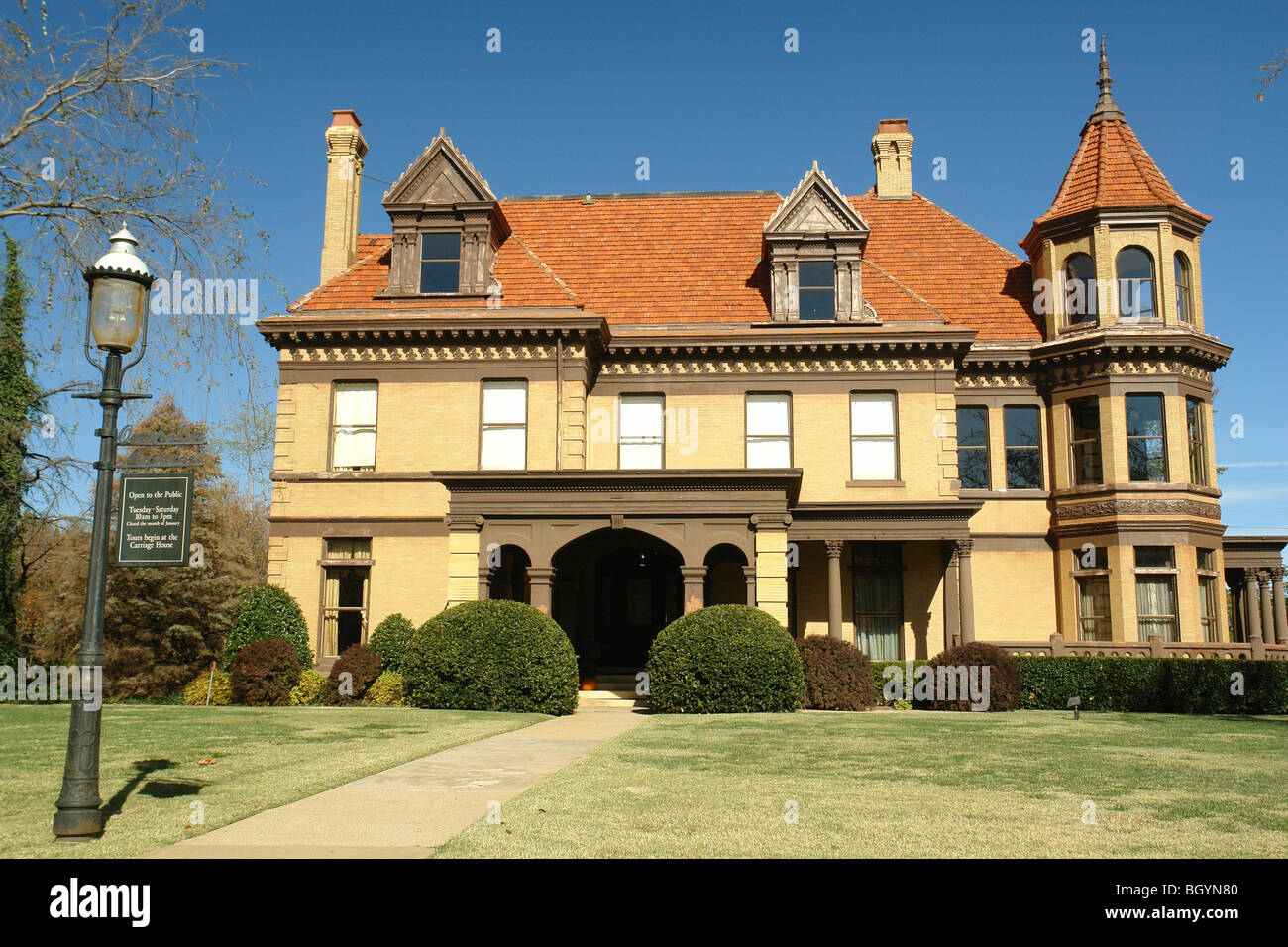The overholser mansion of the oklahoma historical society hi-res stock ...