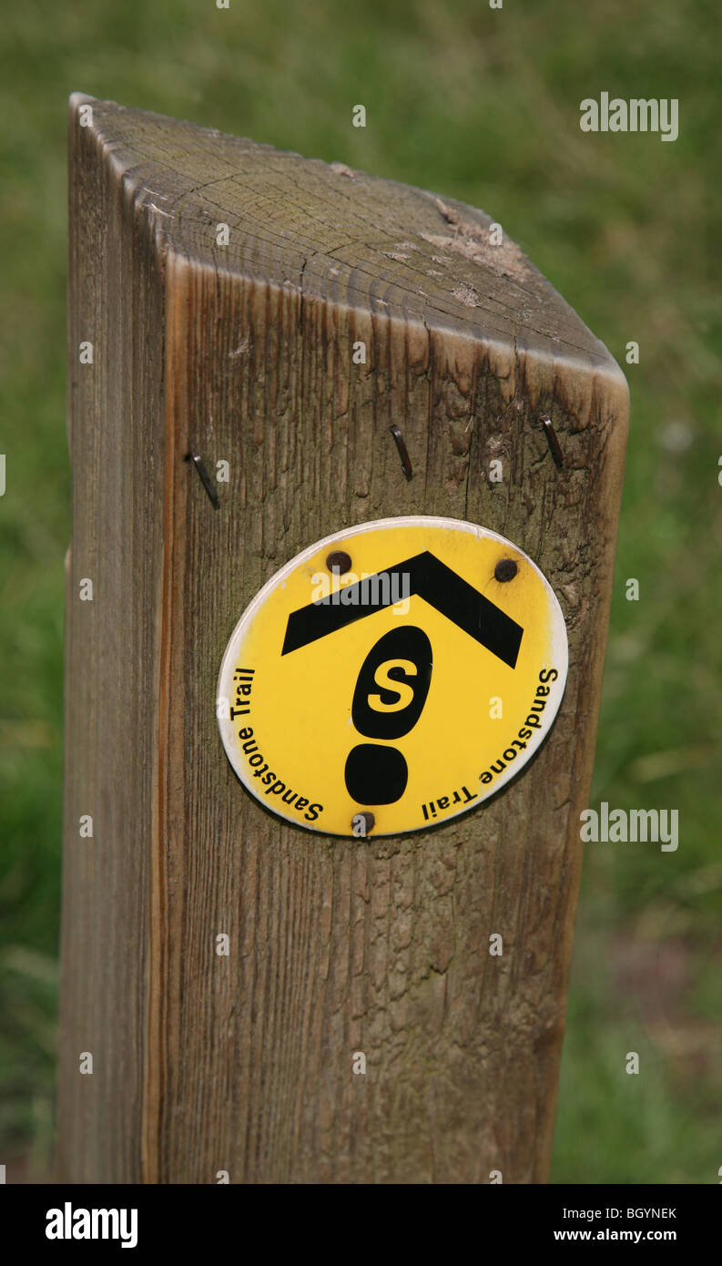 Wooden marker post hi-res stock photography and images - Alamy