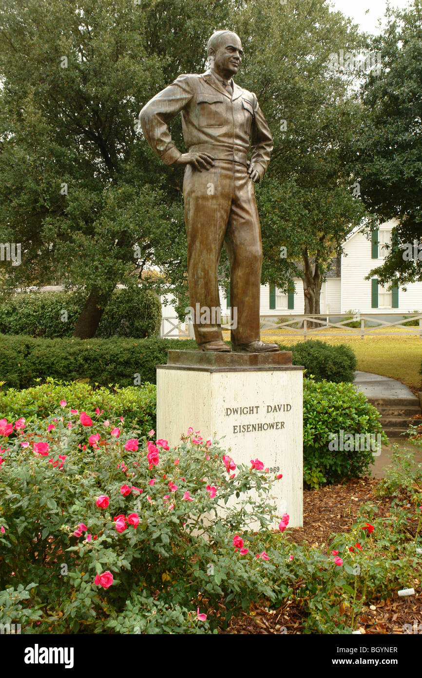 Denison, TX, Texas, Eisenhower Birthplace State Historic Site Stock ...