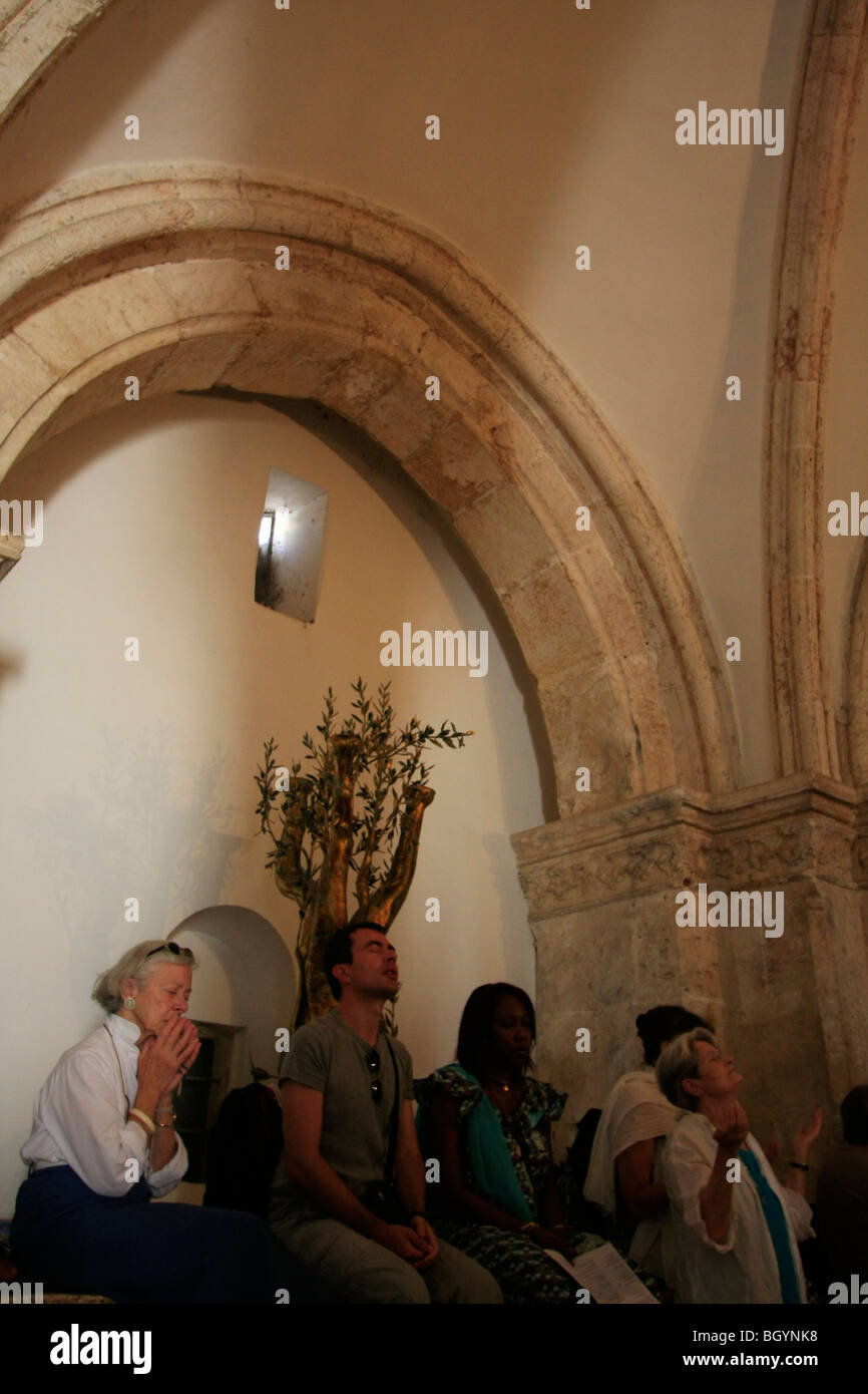 The coenaculum on mount zion hi-res stock photography and images - Alamy