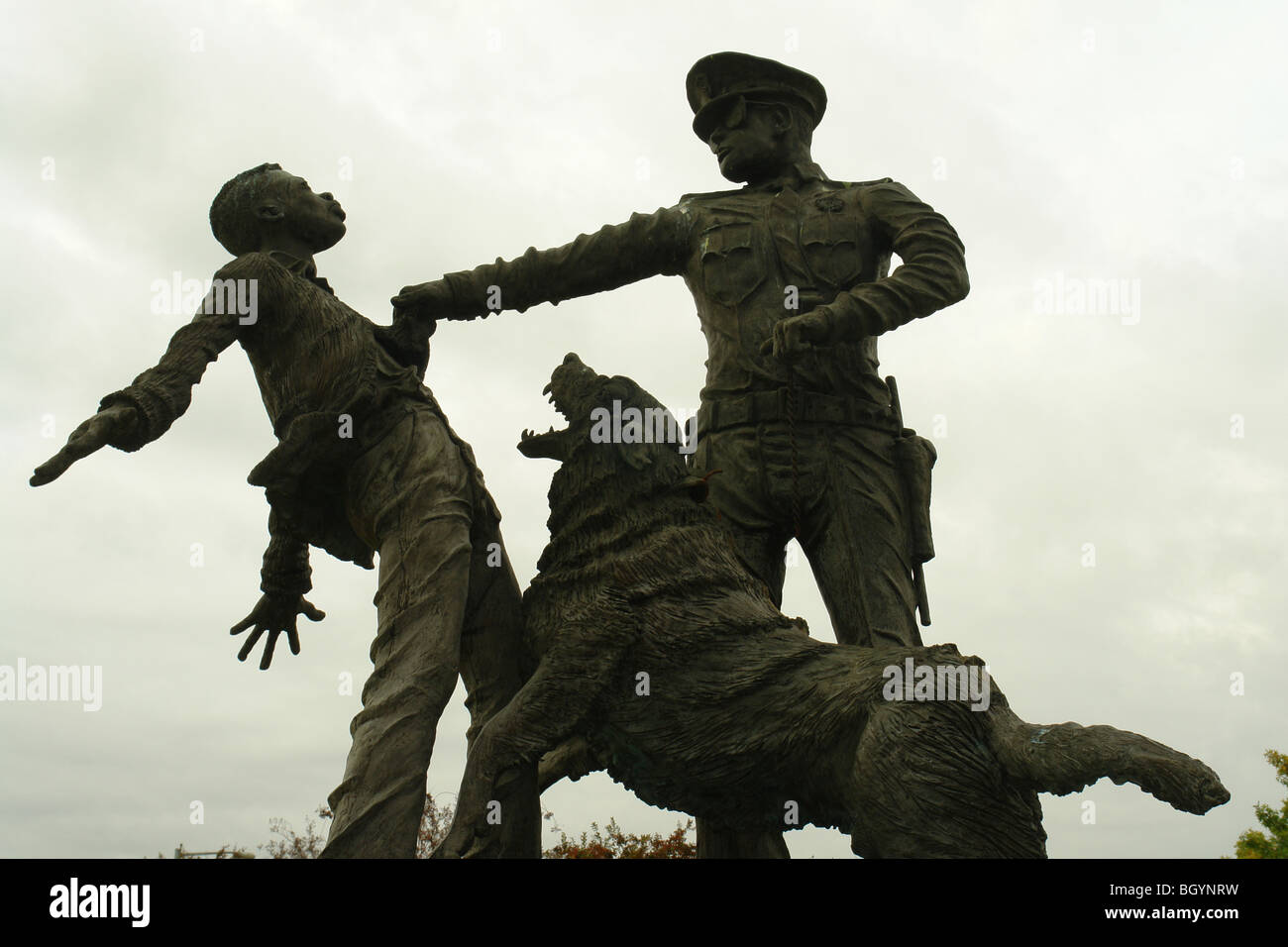 Birmingham, Al, Alabama, Downtown, Kelly Ingram Park, Civil Rights ...