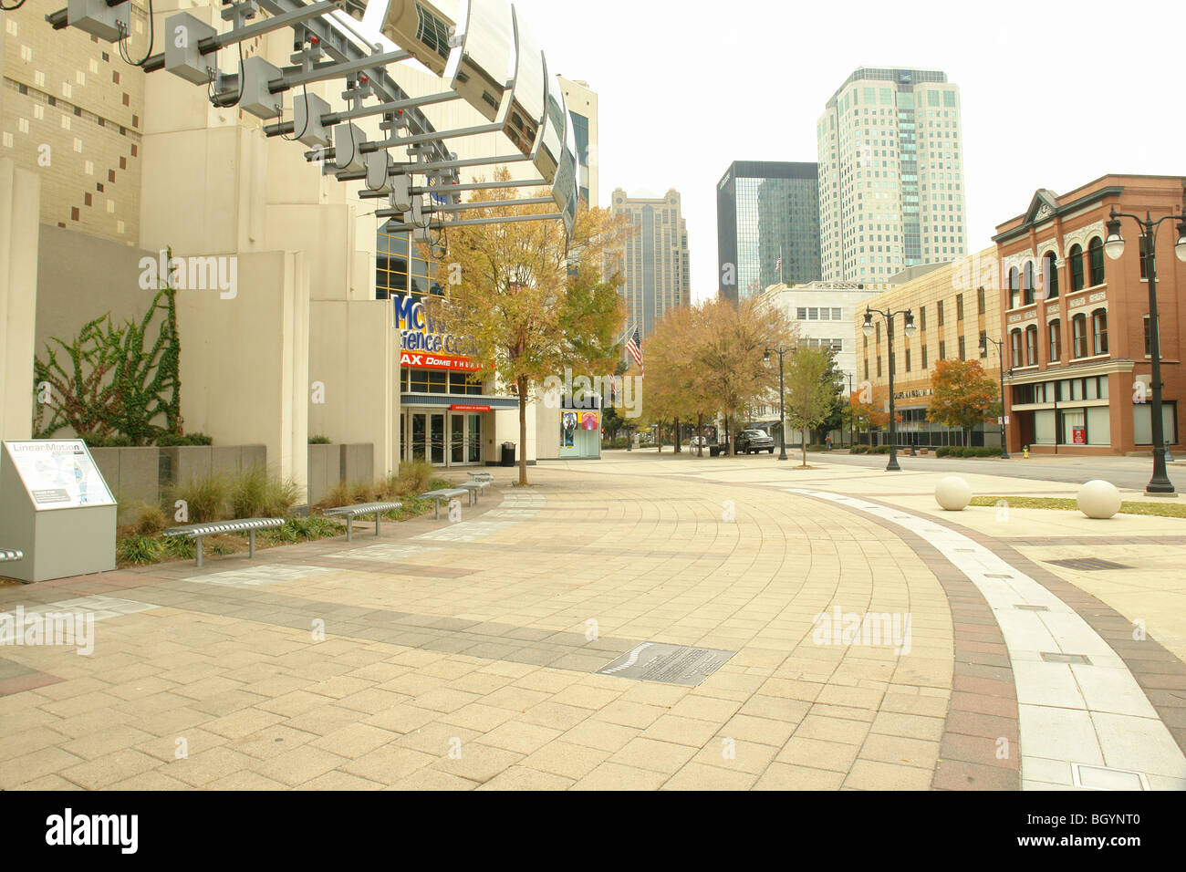 Birmingham, Al, Alabama, Downtown, McWane Science Center, IMAX Dome ...