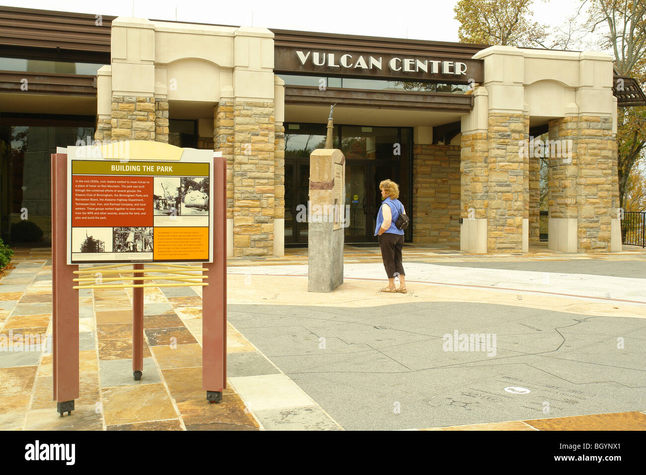 Birmingham, Al, Alabama, Vulcan Park and Museum Center Stock Photo - Alamy