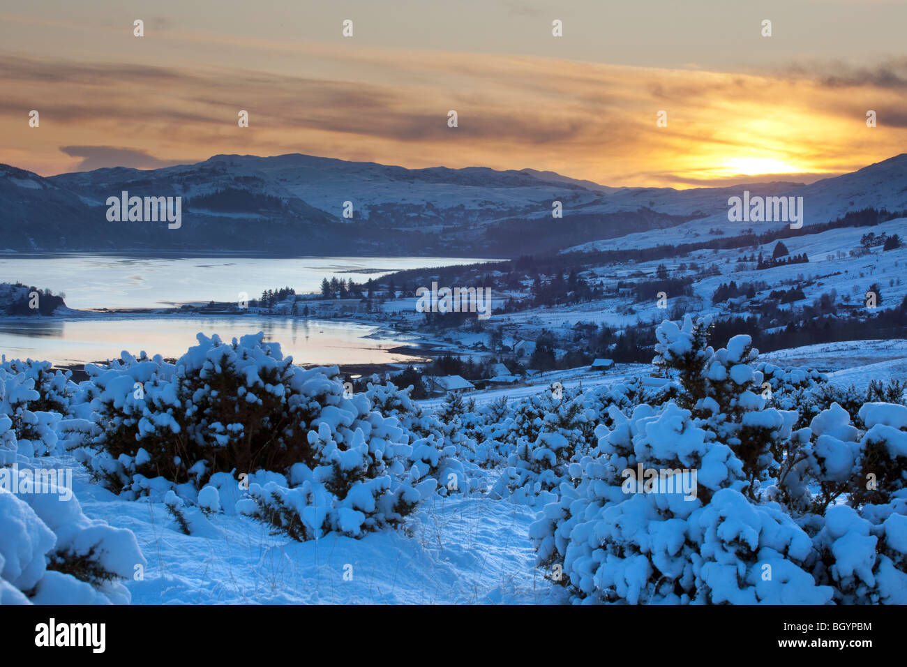 Lochcarron at loch carron hi-res stock photography and images - Alamy