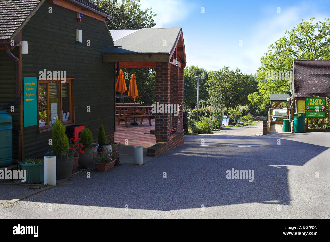 Camping reception hi-res stock photography and images - Alamy