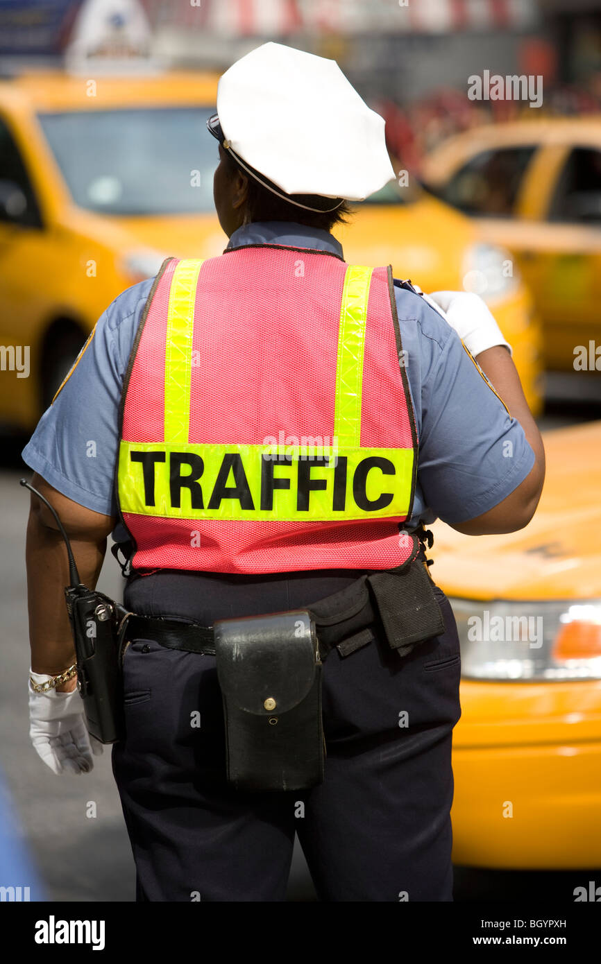 Traffic Police, New York City, USA Stock Photo - Alamy