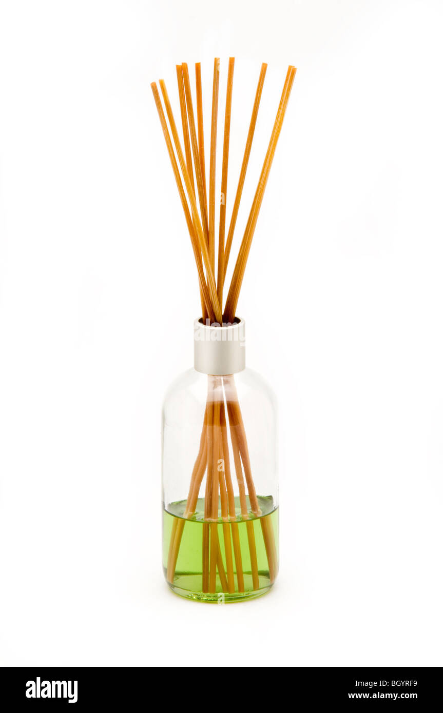 incense on white background Stock Photo - Alamy