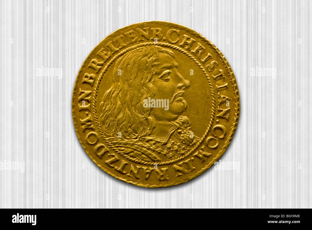 Old dukat coin from 1656 Stock Photo - Alamy