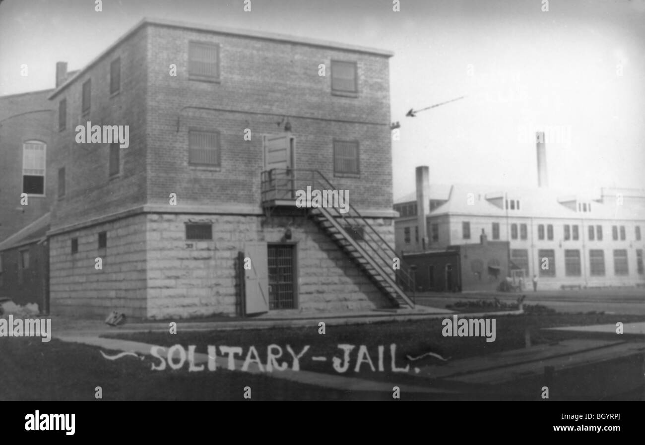 Prison inside prison. Solitary jail inside the Nebraska State ...