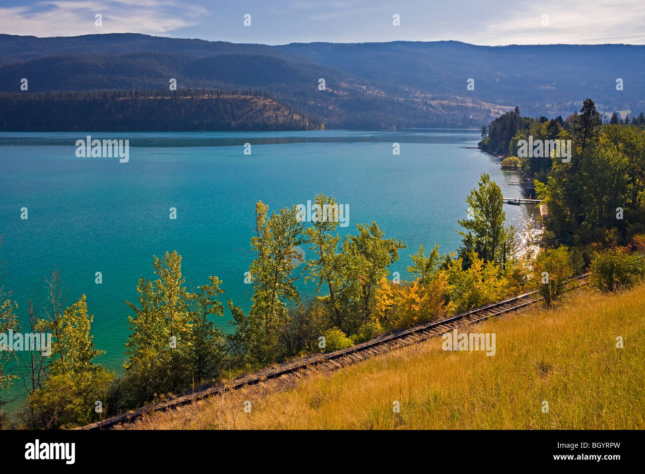 Kalamalka Lake, Okanagan, British Columbia, Canada Stock Photo - Alamy