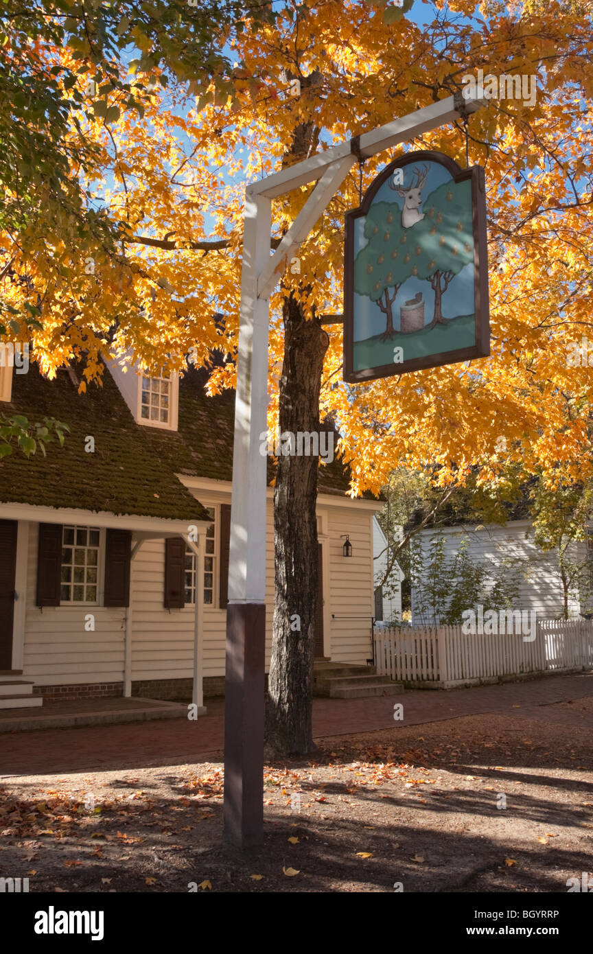 Virginia Colonial Tavern Signs