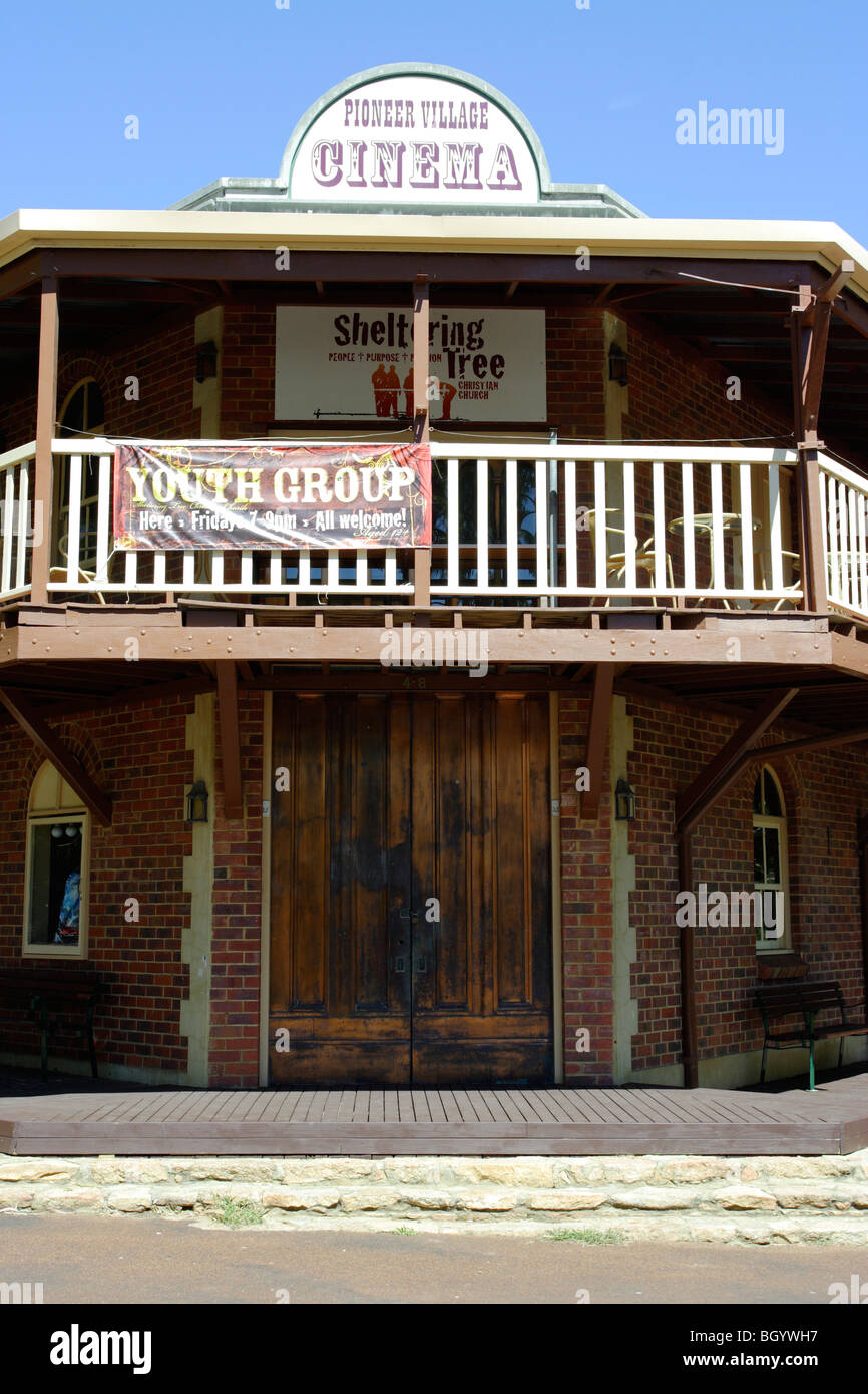 Old West style building at Pioneer Village in Western Australia Stock ...