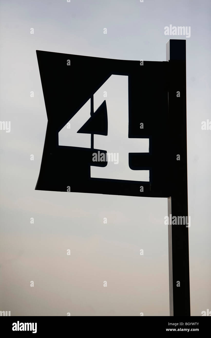 Number sculpture hi-res stock photography and images - Alamy