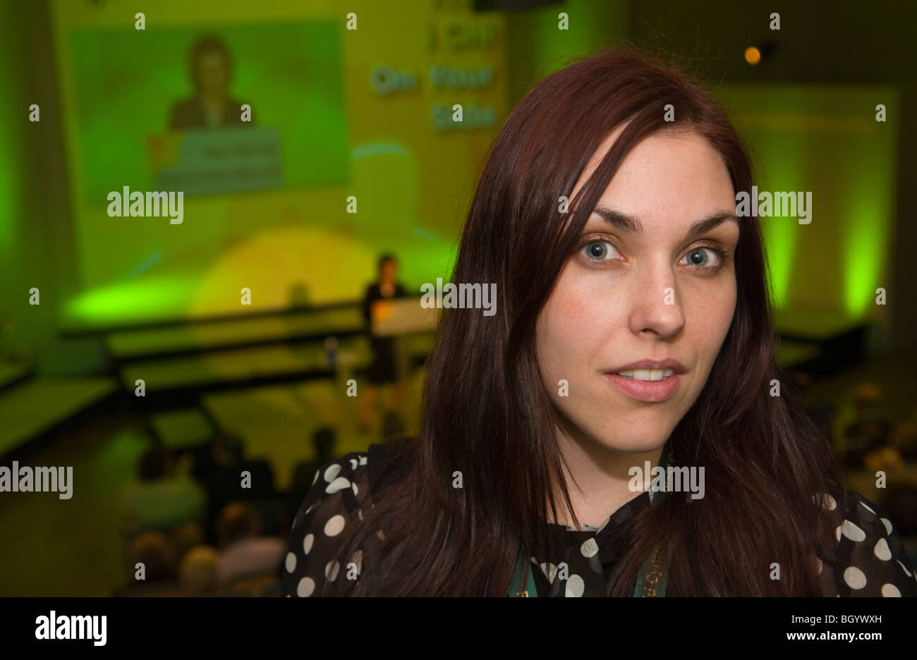 Plaid Cymru activist Heledd Fychan pictured at the parties annual ...