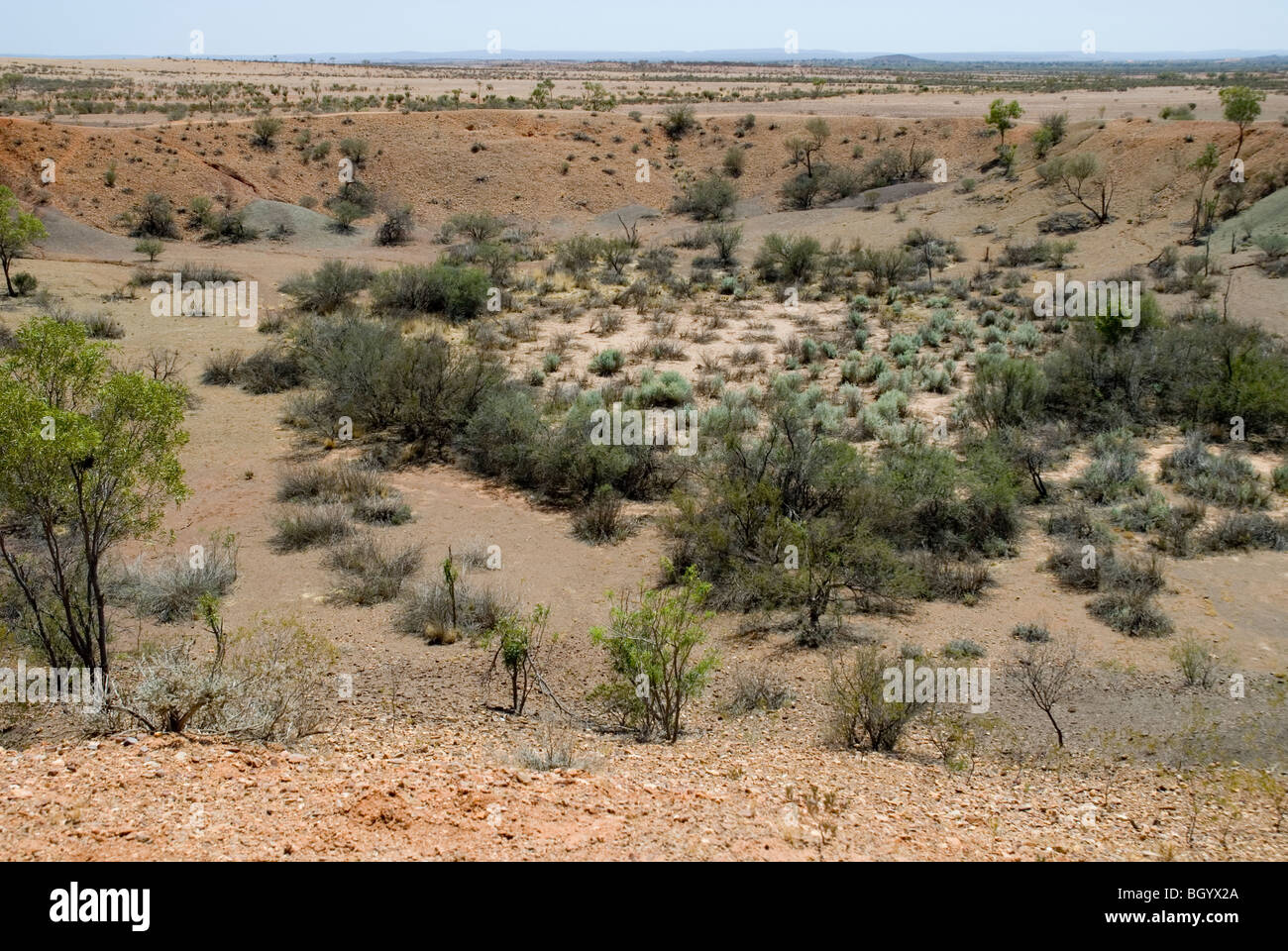 Henbury Meteorite Crater, Central Australia Stock Photo - Alamy