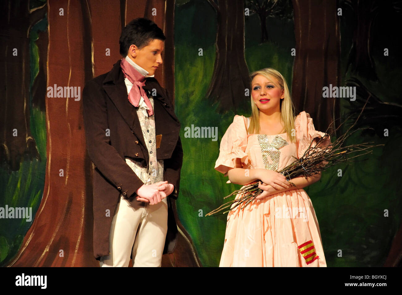 Pantomime buttons hi-res stock photography and images - Alamy