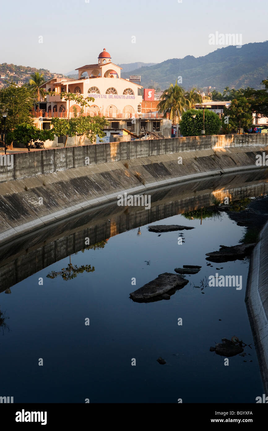 Hospital on the Canal Stock Photo - Alamy