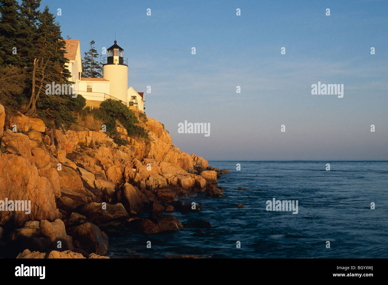 Bass Harbor Head Lighthouse, Acadia National Park Maine Stock Photo - Alamy
