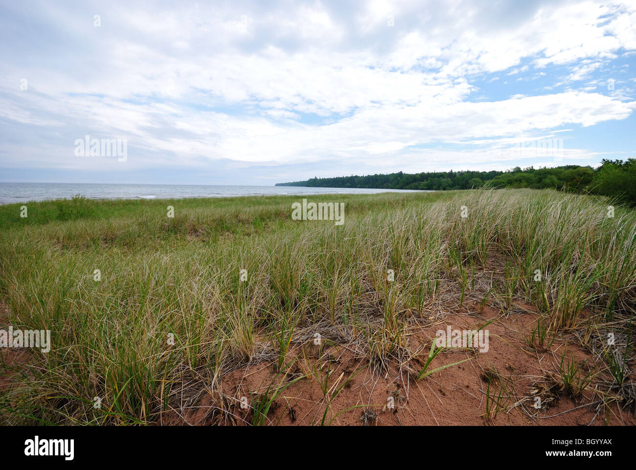 Cornucopia Wisconsin Lake Superior beach Stock Photo - Alamy