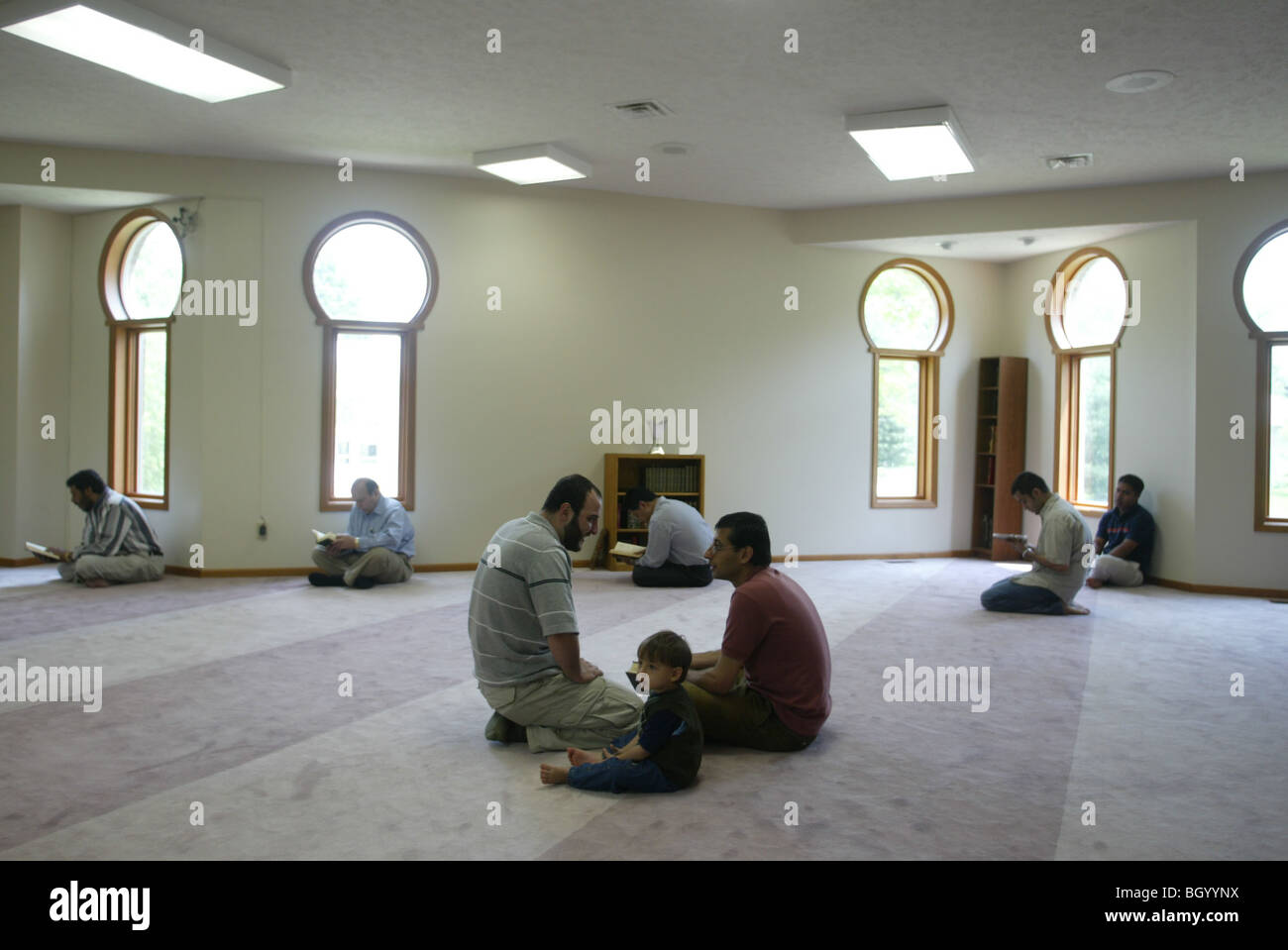 Friday Prayers at the Bloomington Islamic Center Stock Photo - Alamy