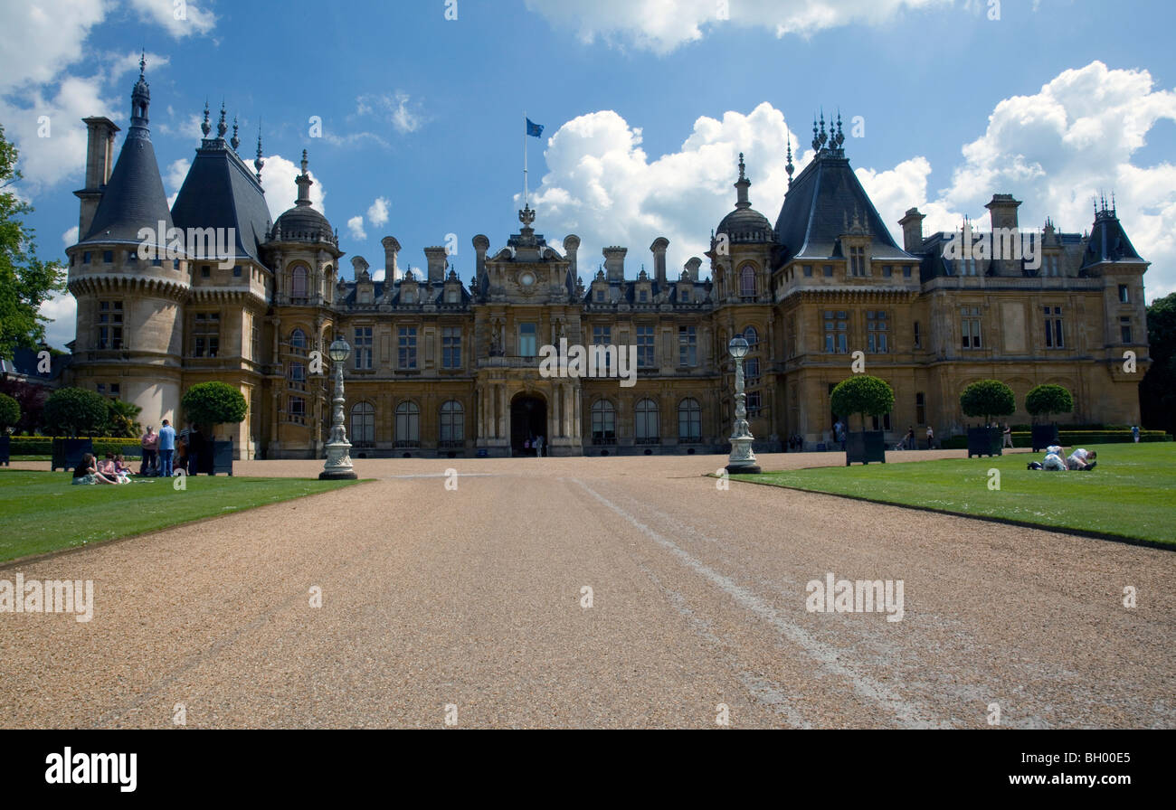 Waddeston Manor Buckinghamshire Stock Photo - Alamy