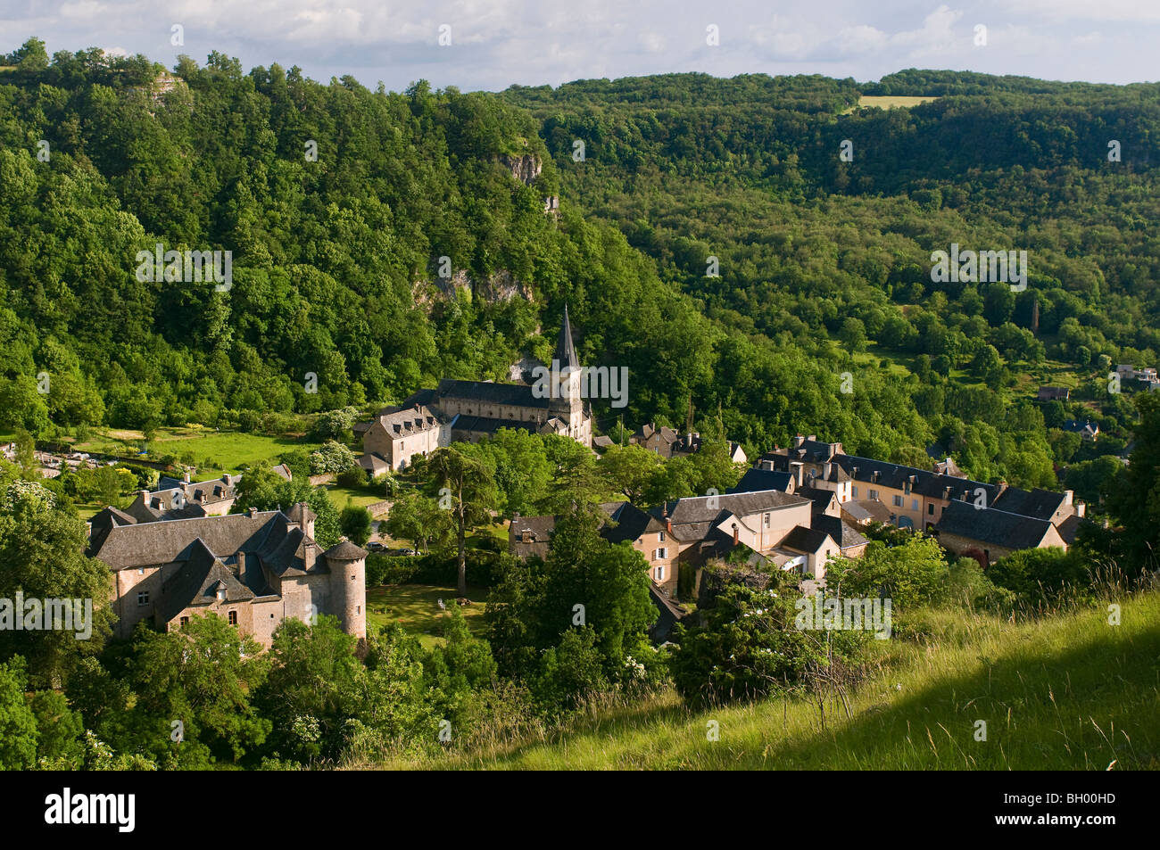 Salles-la-Source, Aveyron, France Stock Photo - Alamy