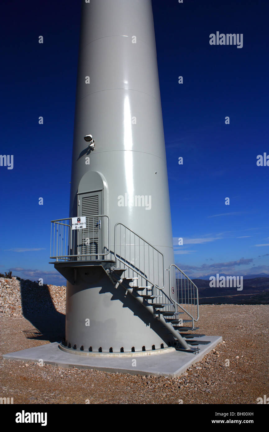 Wind turbine entrance door hi-res stock photography and images - Alamy