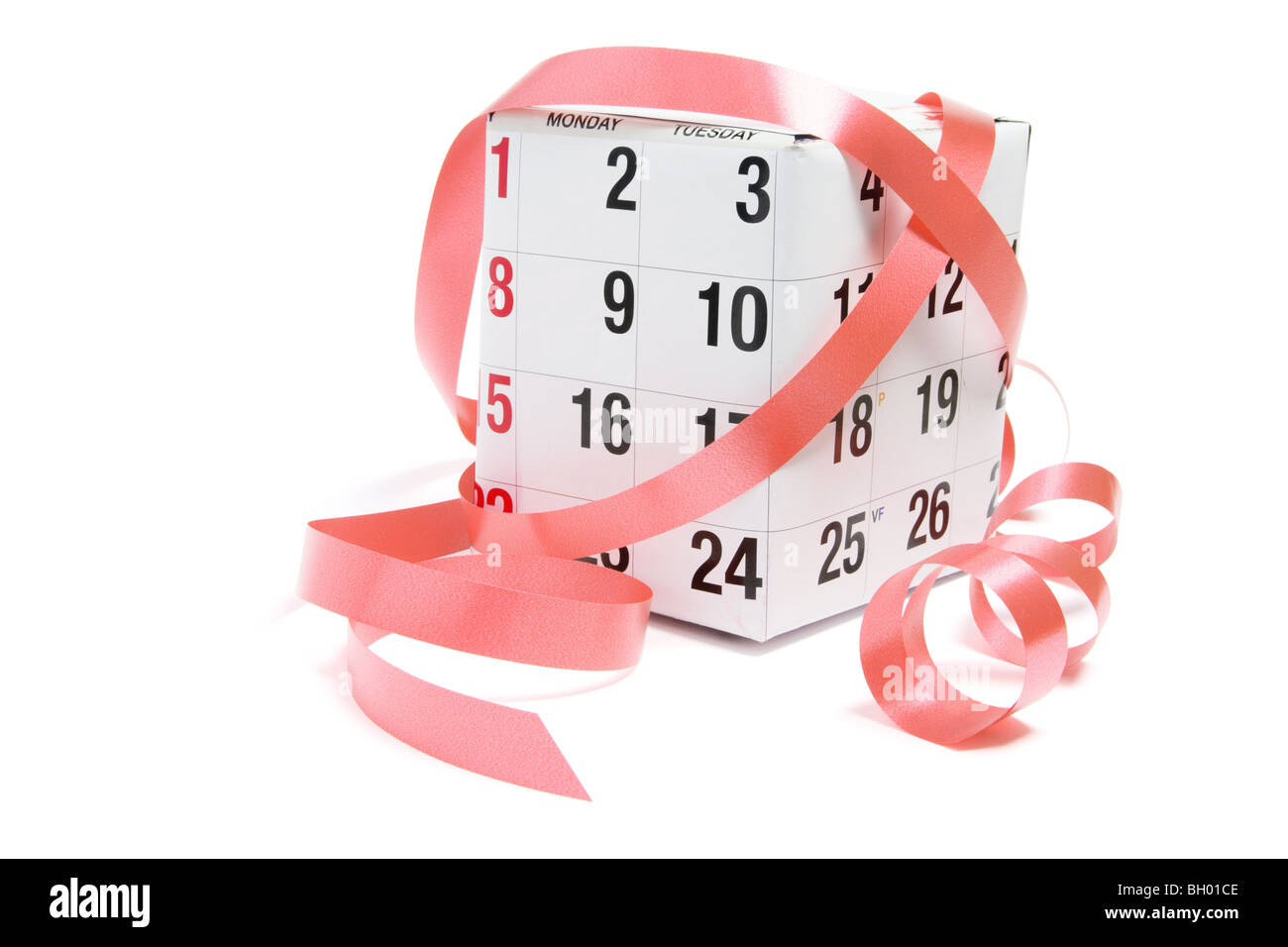 Box calendar Cut Out Stock Images & Pictures - Alamy