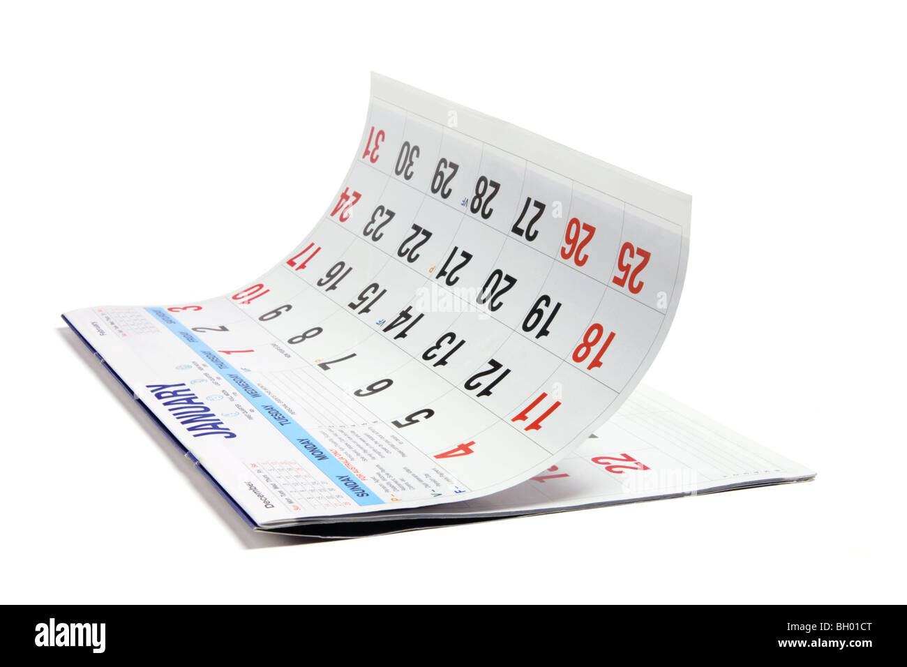 Diary calendar cutout hi-res stock photography and images - Alamy
