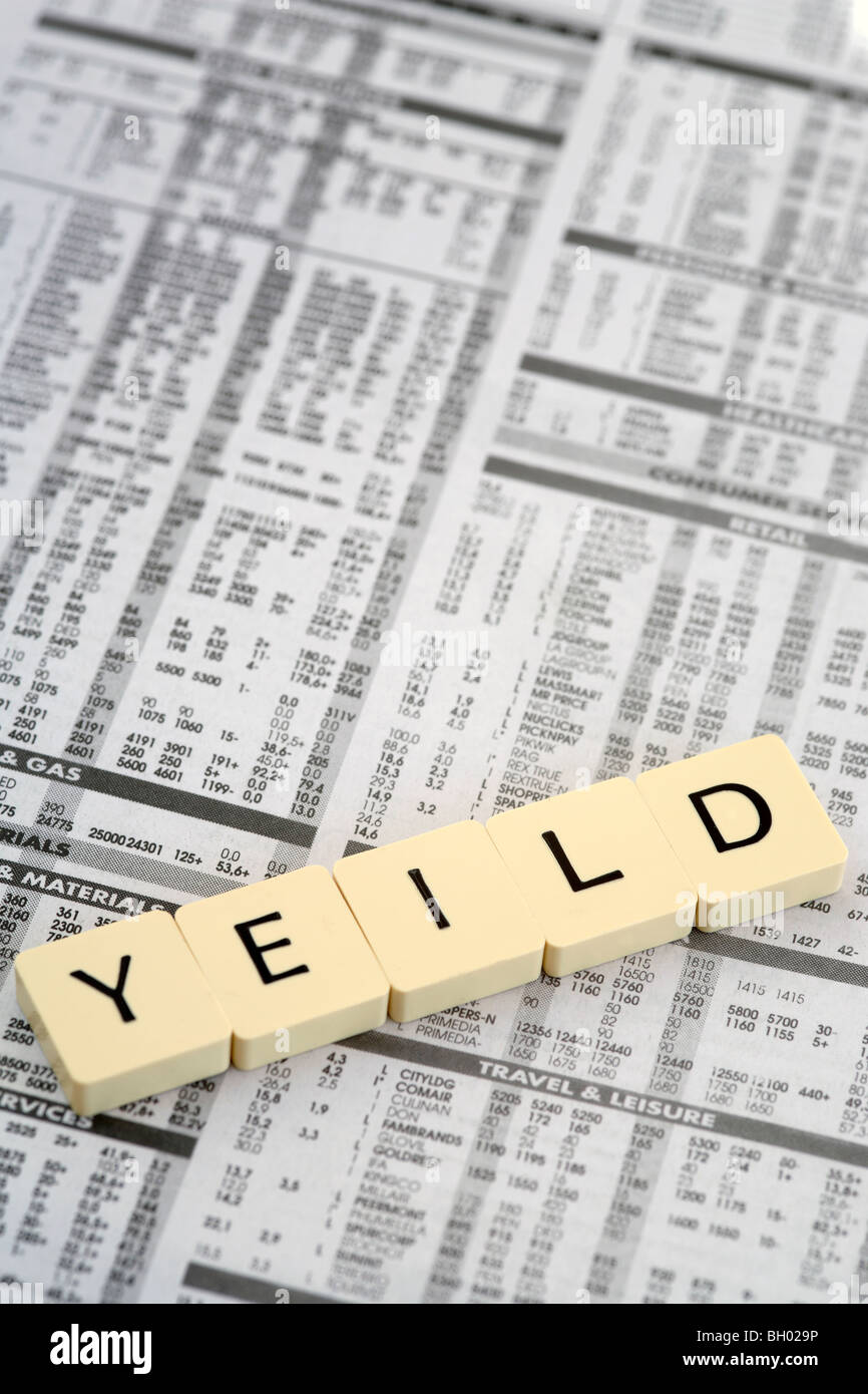Trading and yield hi-res stock photography and images - Alamy