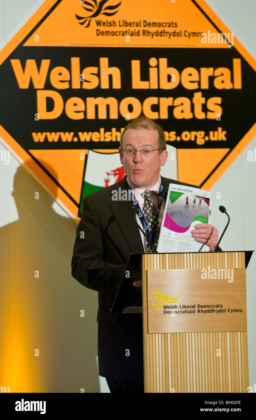 Leader welsh liberal democrats hi-res stock photography and images - Alamy