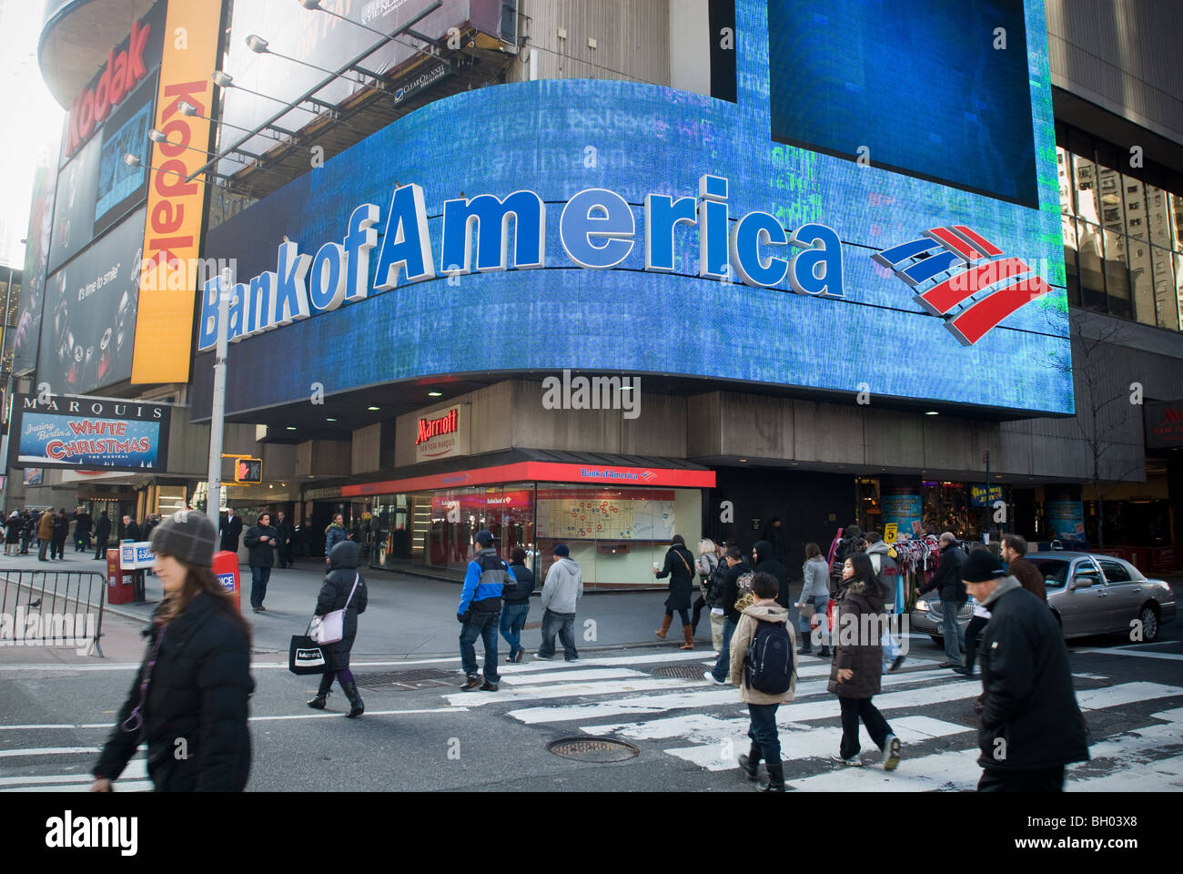 Bank of america in times square hi-res stock photography and images - Alamy
