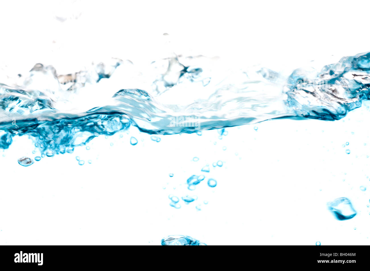 Beautiful splashes a clean water Stock Photo - Alamy