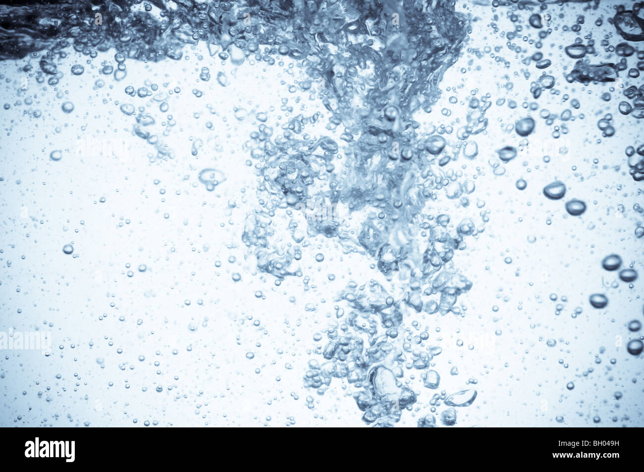 Beautiful splashes a clean water Stock Photo - Alamy